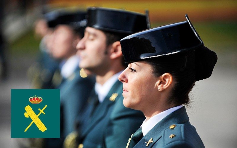 Guardia Civil politie Spanje bestaat 180 jaar