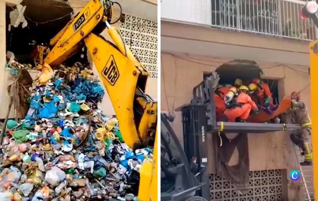 250 kilo zware man met diogenes-syndroom gered in flat in Barcelona