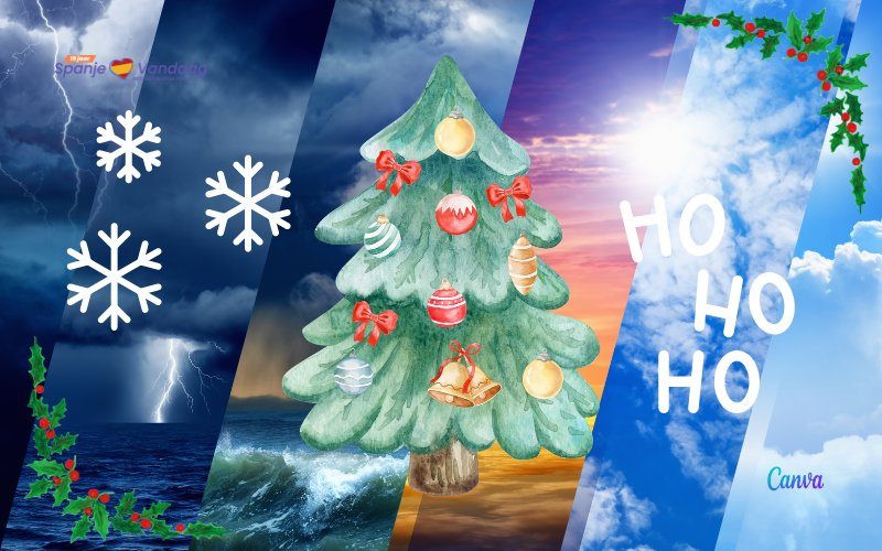 Eerste poging weersvoorspelling voor Kerstmis 2023
